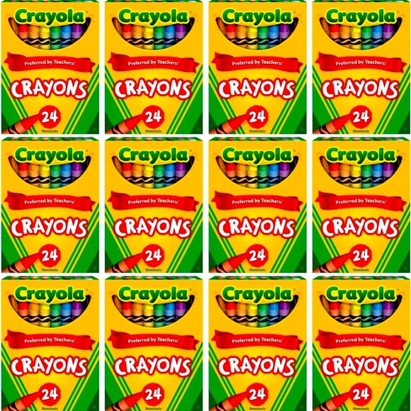 Crayola | Other | 2 Boxes Of Crayola Crayons 24 Count Each School ...